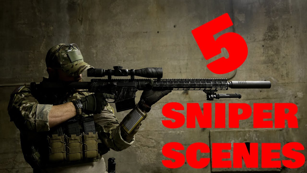 Ex Infantry Reacts 5 Sniper Scenes - YouTube
