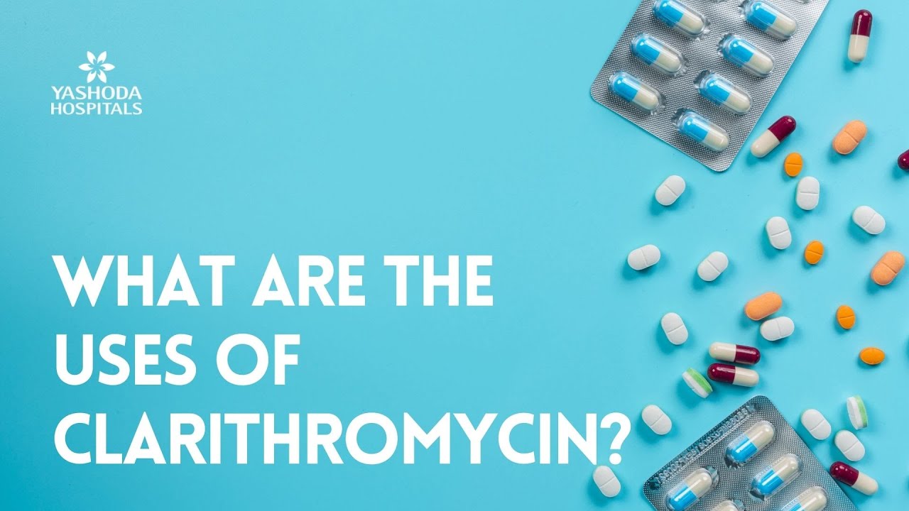 What are the uses of Clarithromycin? - YouTube
