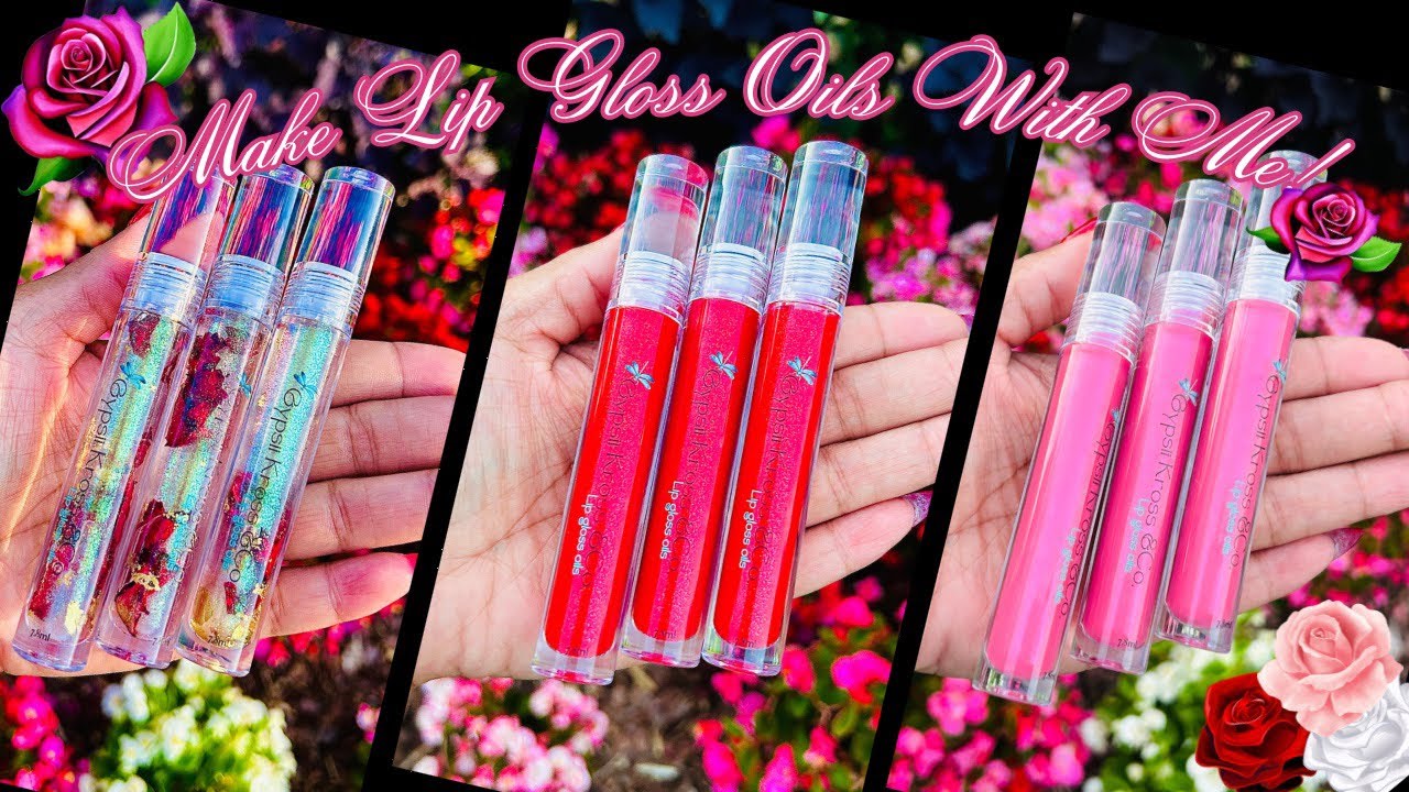 WATCH ME MAKE GLOW IN THE DARK LIPGLOSS🌹REAL 24k GOLD🌹 - YouTube