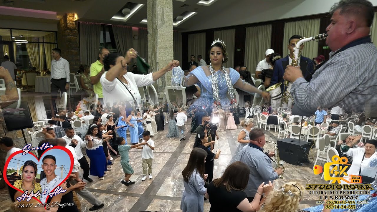 SVADBA ANDJELI & ALEN RESTORAN 1 26.07.2024.BEOGRAD STUDIO ROMA ELVIS ...