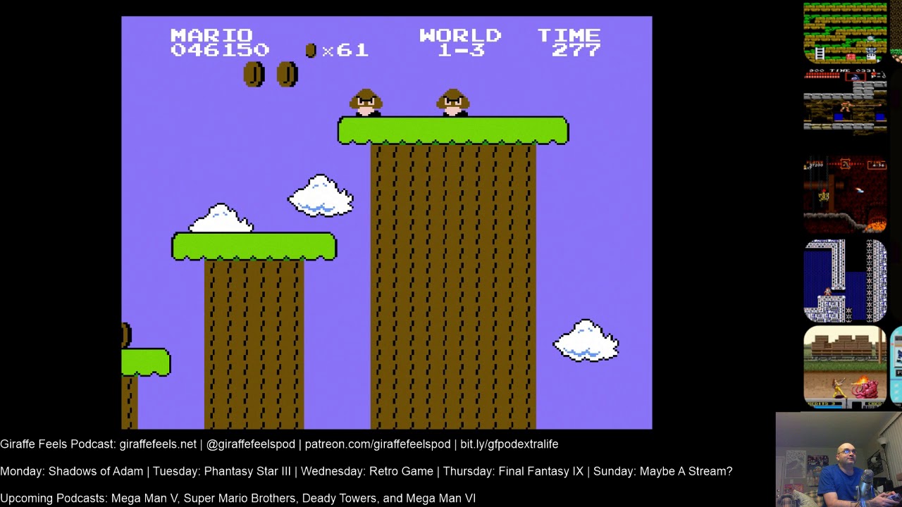 Giraffe Feels Podcast Stream #65: Super Mario Brothers - YouTube