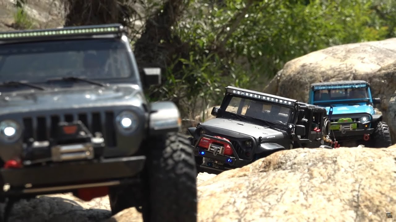 1/10 Scale SCX10-III TRX4 | Jeep WRANGLER JK & JL | Off-road adventure ...
