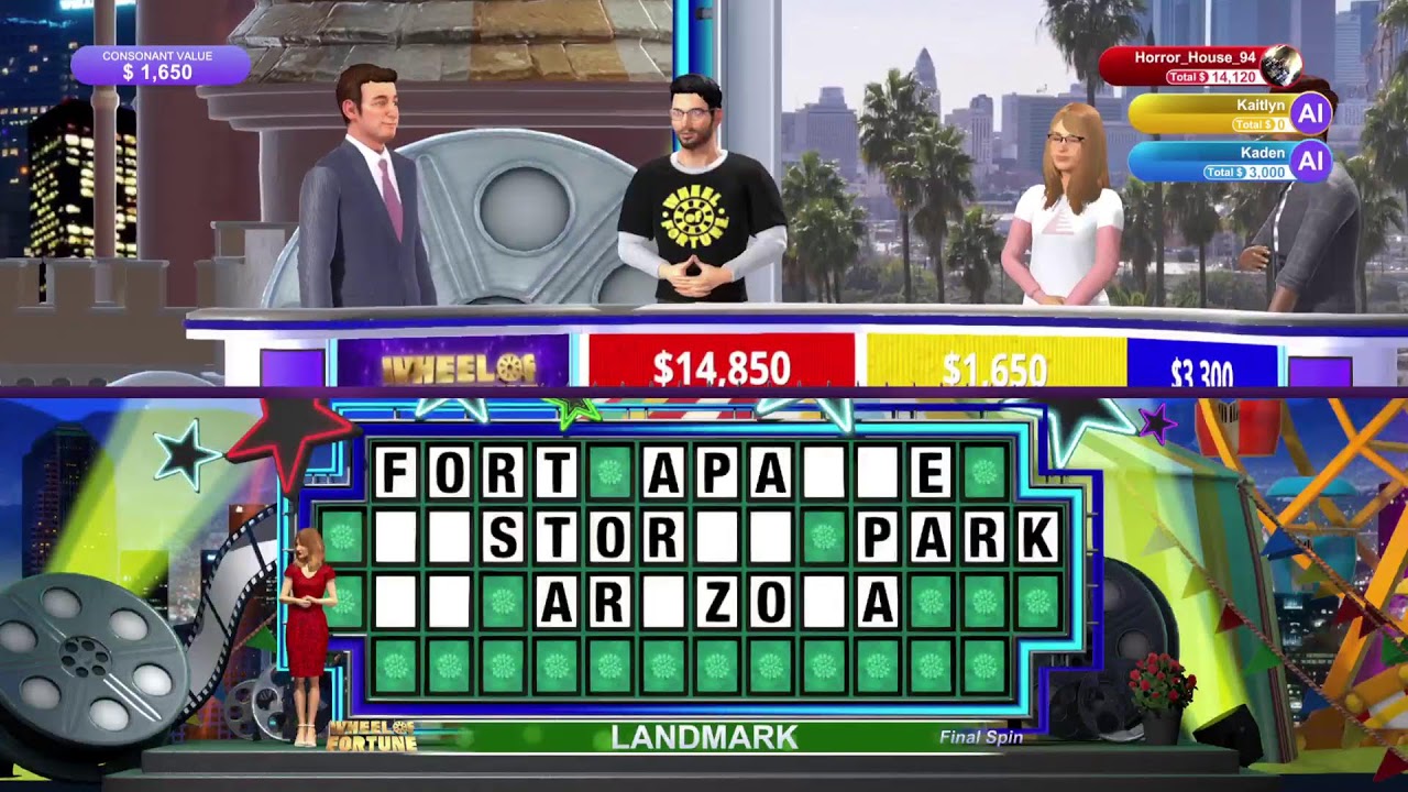 Wheel of fortune ps5 - YouTube