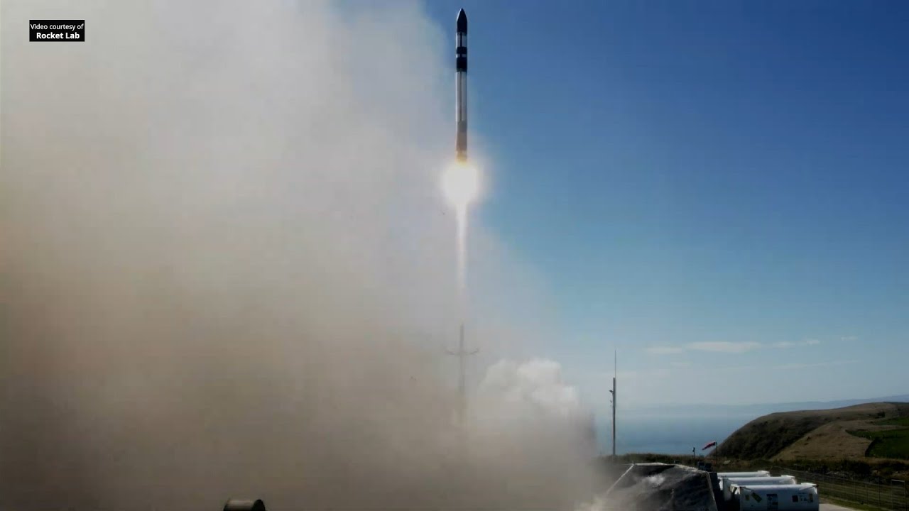 Electron launches QPS-SAR-5 “TSUKUYOMI-I” - YouTube