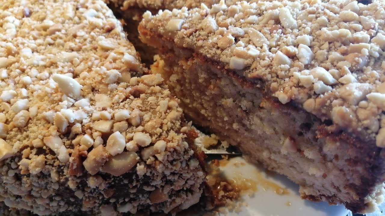 BOLO DE GINGUBA /BOLO DE AMENDOIM- RECEITAS DA BENELGA - YouTube