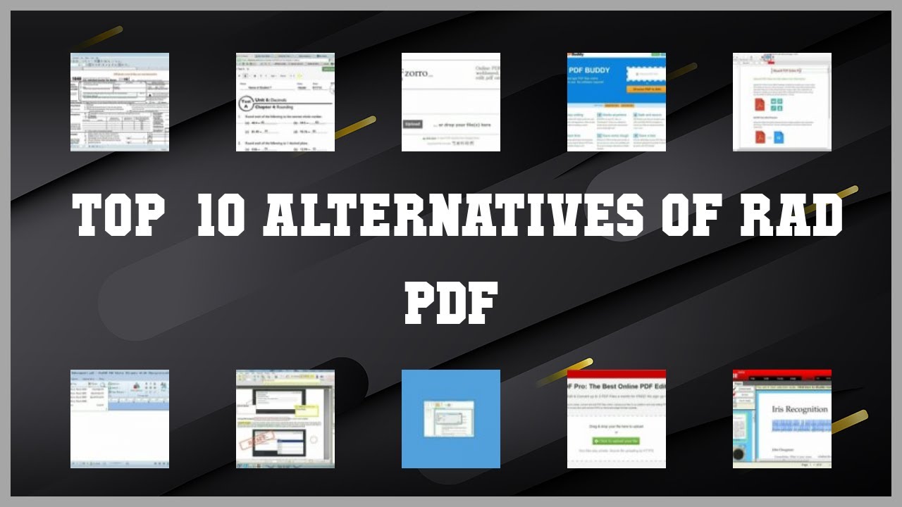 RAD PDF | Best 16 Alternatives of RAD PDF - YouTube