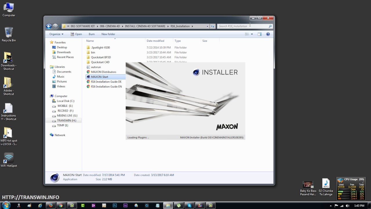 HOW TO INSTALL CINEMA 4D R-16 SOFTWARE - YouTube