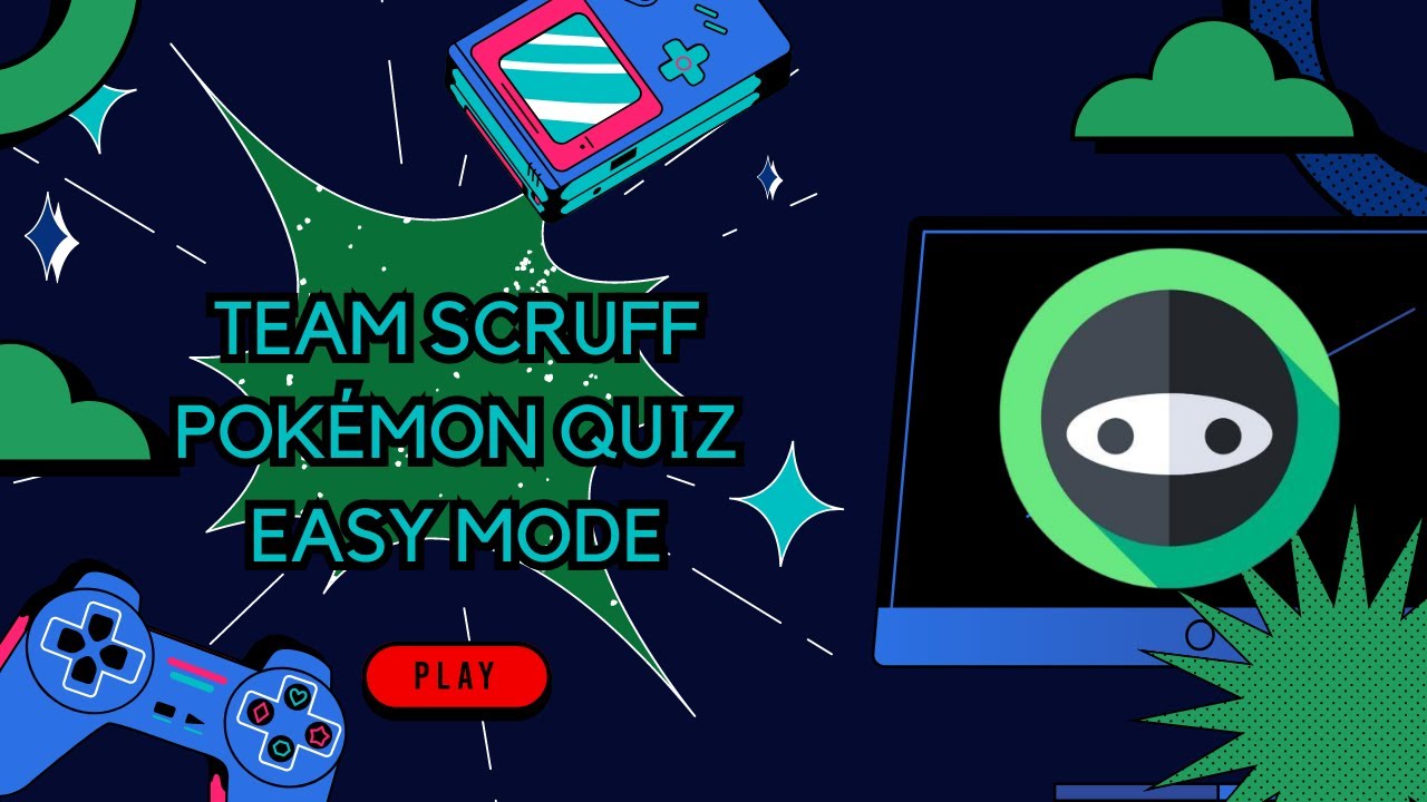 Team Scruff Gaming - Pokemon Quiz 1 - Easy Mode - YouTube