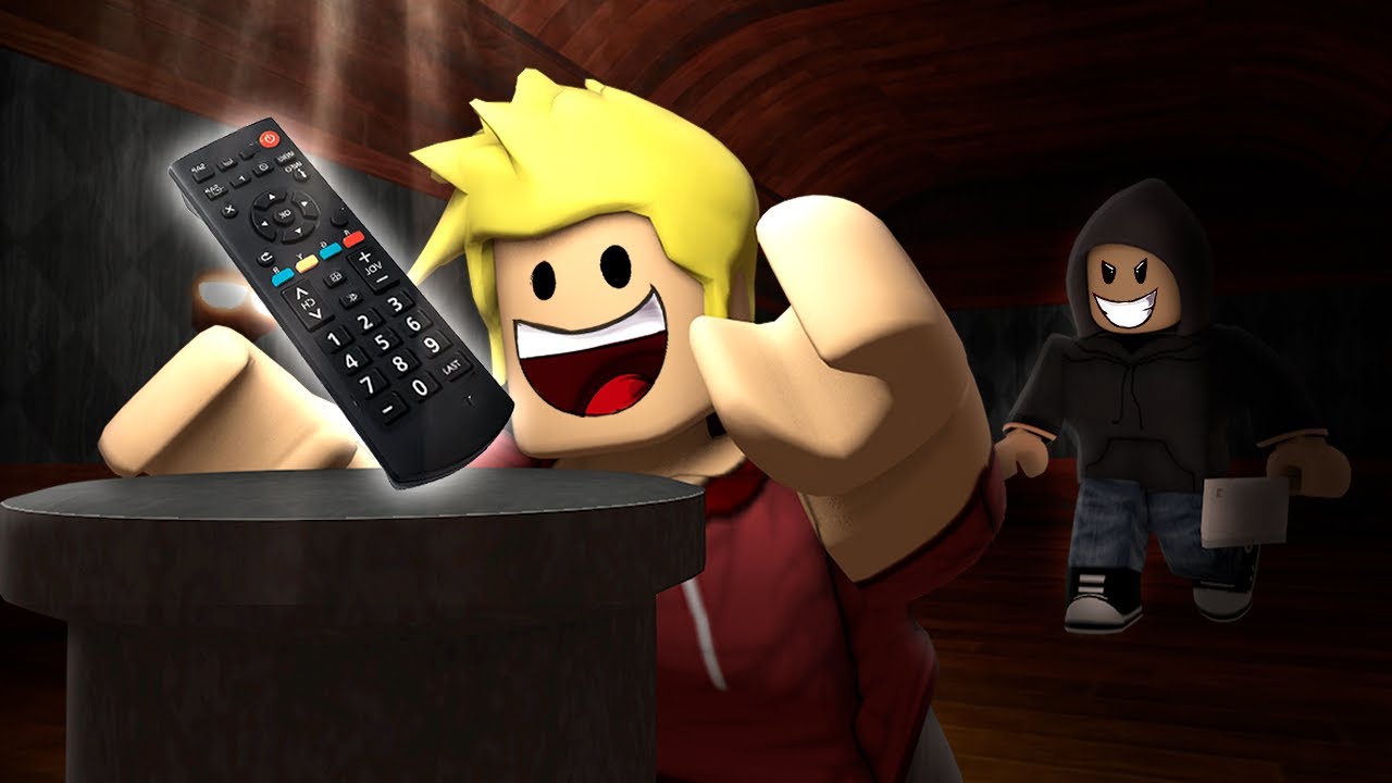 CADÊ O CONTROLE DA TV? EU PRECISO ENCONTRAR! Roblox Quest For the Lost ...