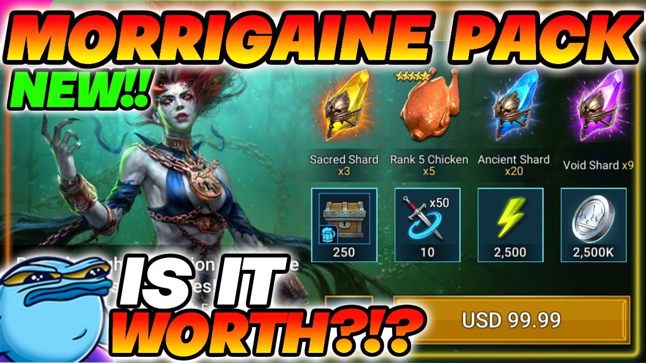 NEW 'MORRIGAINE FUSION PACK' GREAT?!? Let Me Break It Down | RAID ...