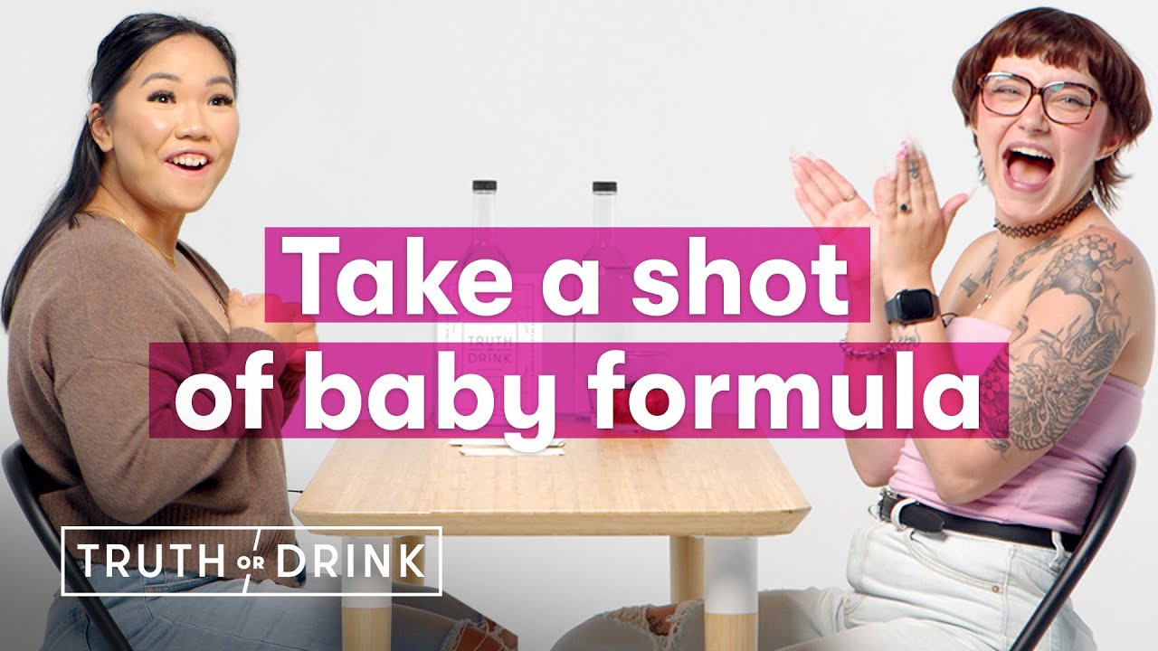 Exhausted New Parents Play Truth or Drink | Cut - YouTube