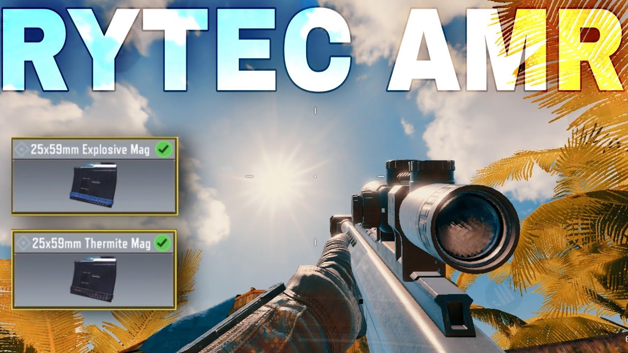 Rytec AMR (DEFAULT, EXPLOSIVE & THERMITE) Magazine Gameplay #CODM - YouTube