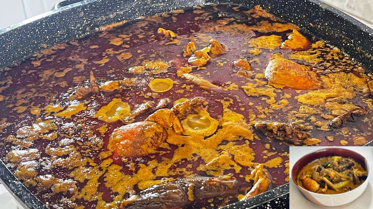 How To Make Simple But Most delicious Palm Nut Soup | Banga Soup ...
