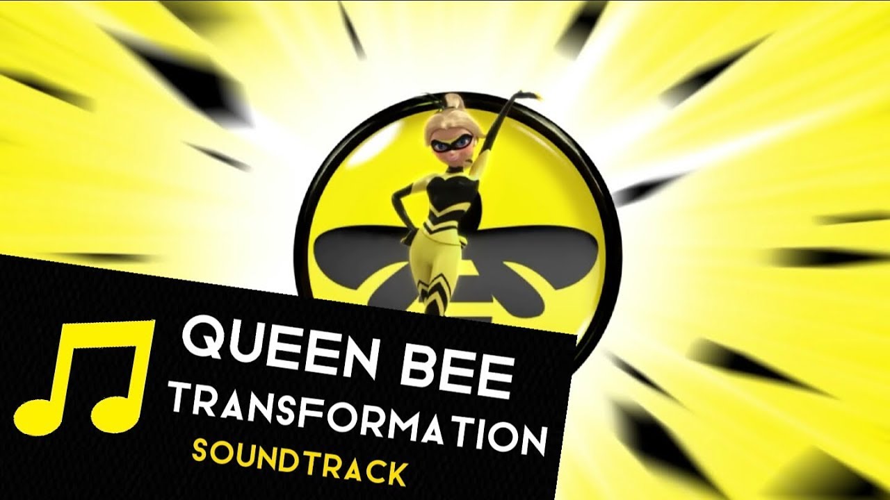 Lady Bug 🐞 and Chat Noir 🐱 QUEEN BEE 🐝 Transformation SOUNDTRACK ...