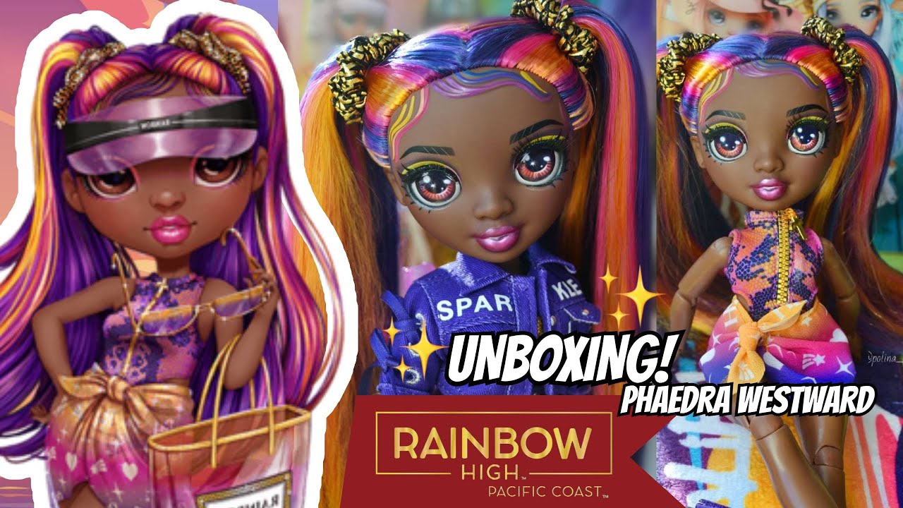 RAINBOW HIGH PACIFIC COAST PHAEDRA WESTWARD/ Unboxing - YouTube