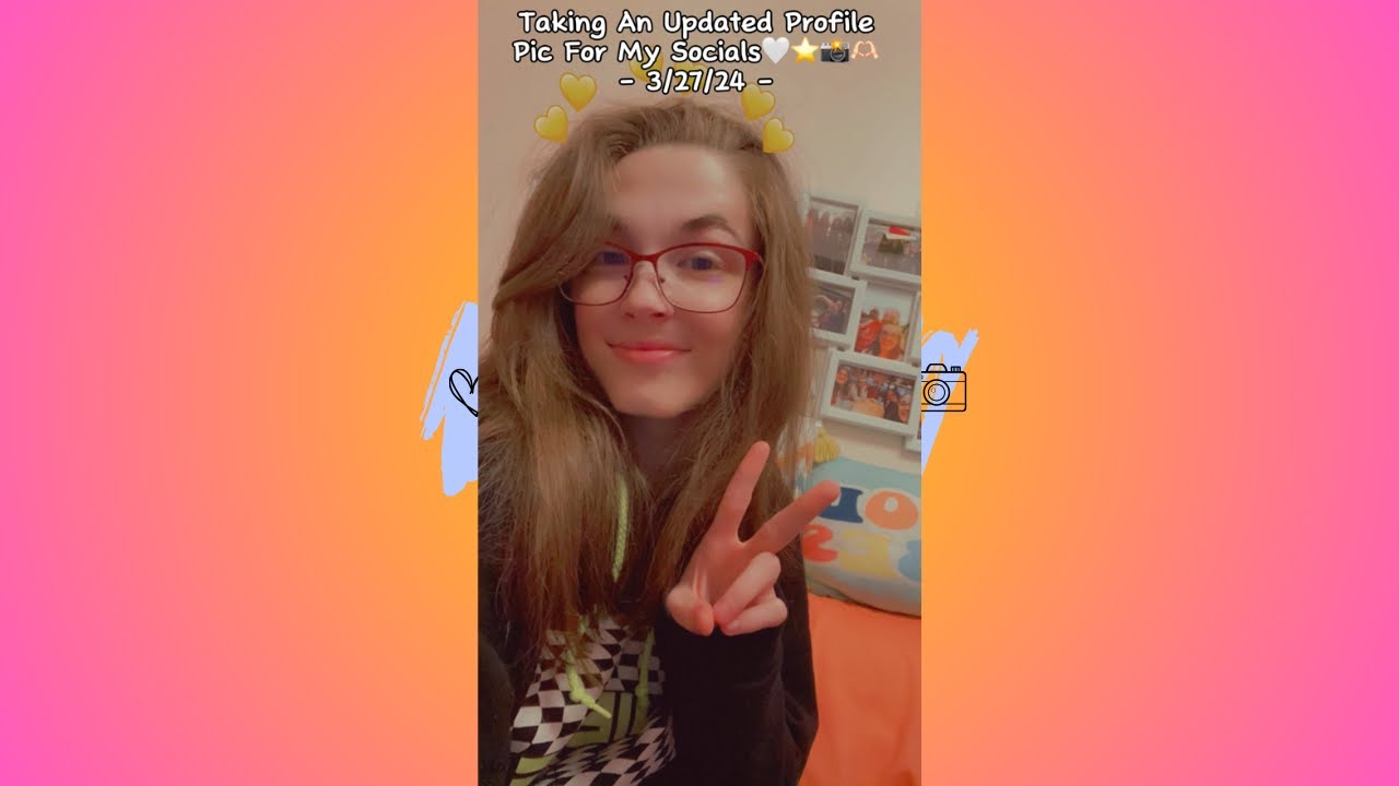 Taking An Updated Profile Pic For My Socials - YouTube