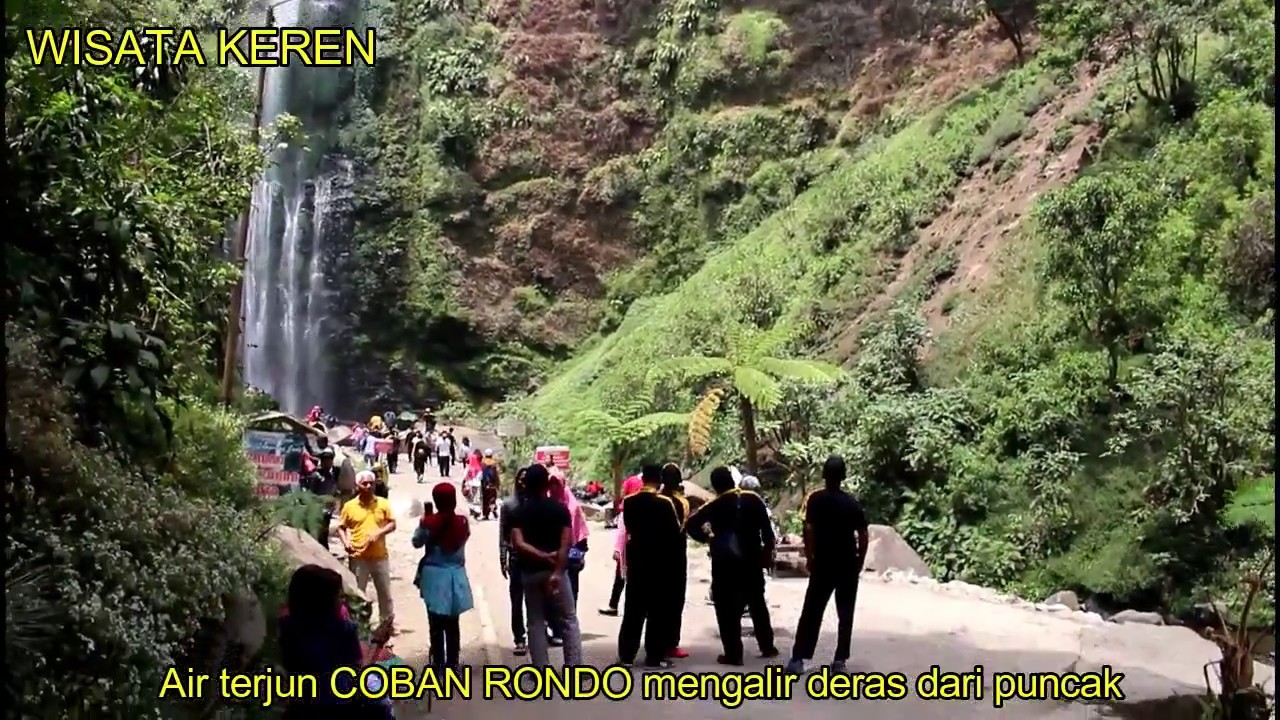 Coban Rondo Waterfall Wisata Coban Rondo Batu Malang - YouTube