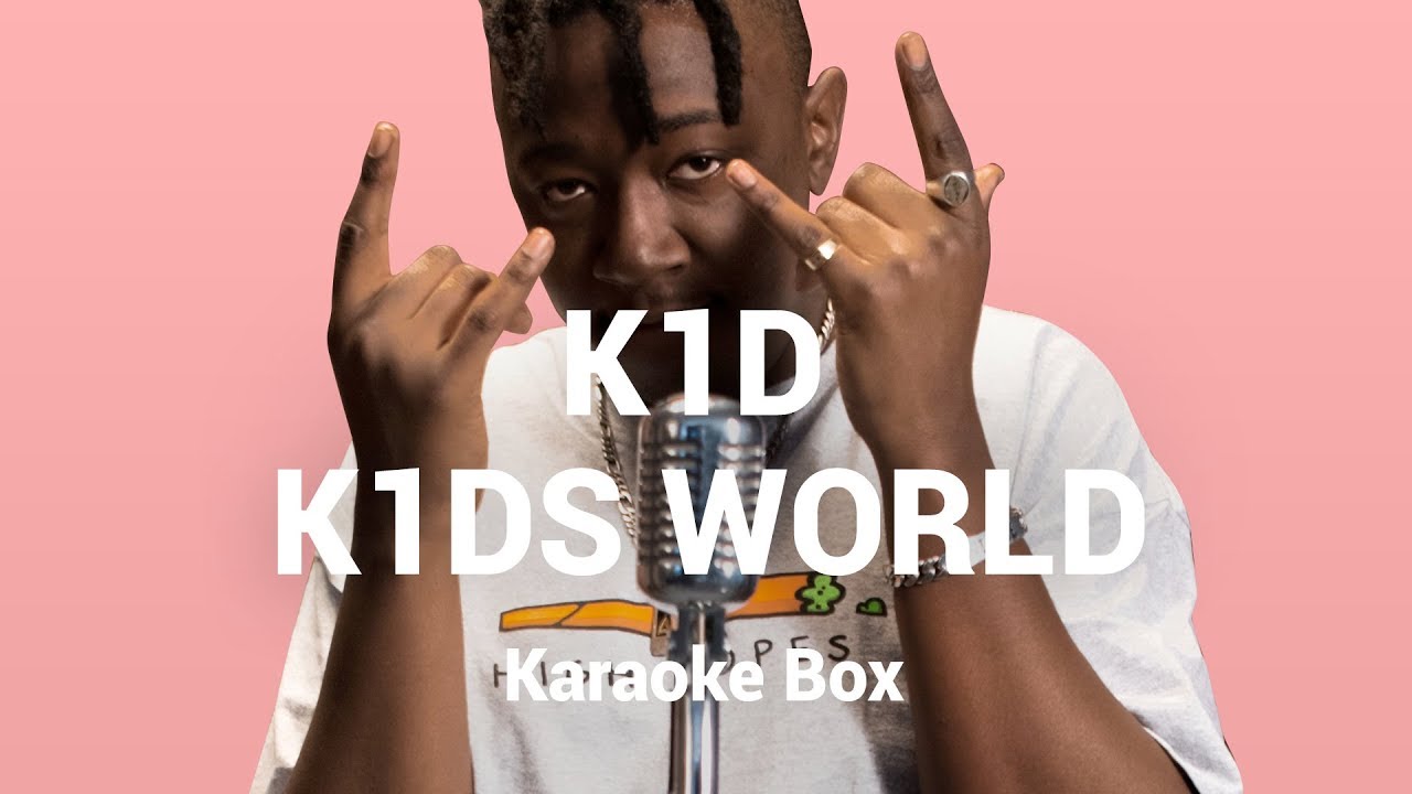K1D doet zijn track ‘K1DS WORLD’ LIVE | Karaoke Box - YouTube