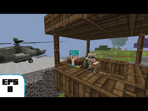 Minecraft Attack of the B-Team Eps 8: Sniper Tower! - YouTube