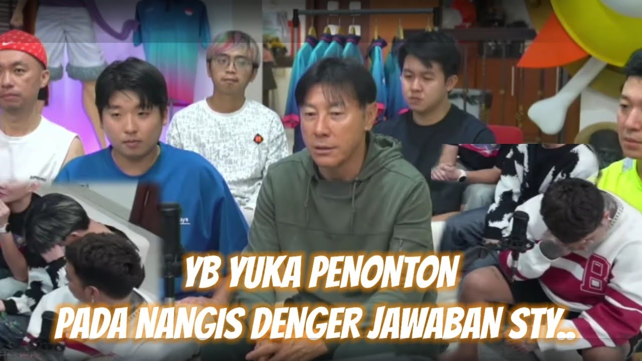 momen haru pertanyaan yuka dan yb ke STY mewakili seluruh fans bola ...
