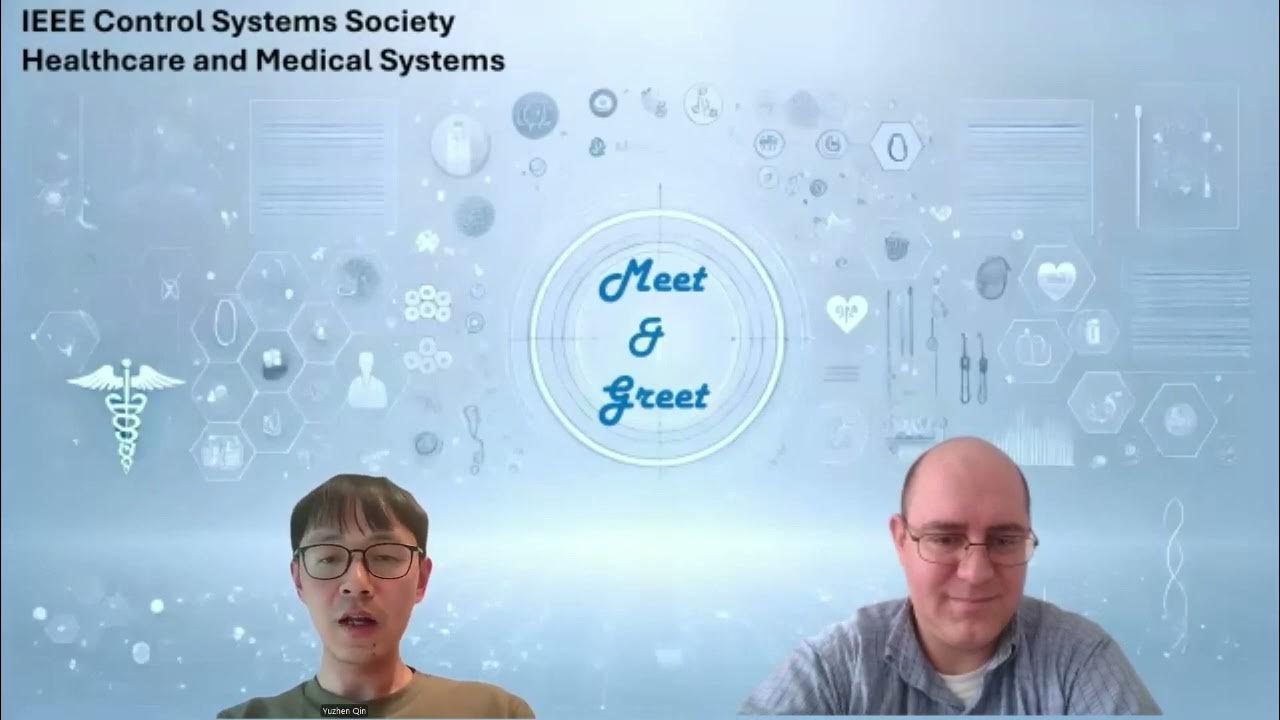 IEEE CSS TC HMS Meet and Greet #4 - Prof. Yuzhen Qin - YouTube