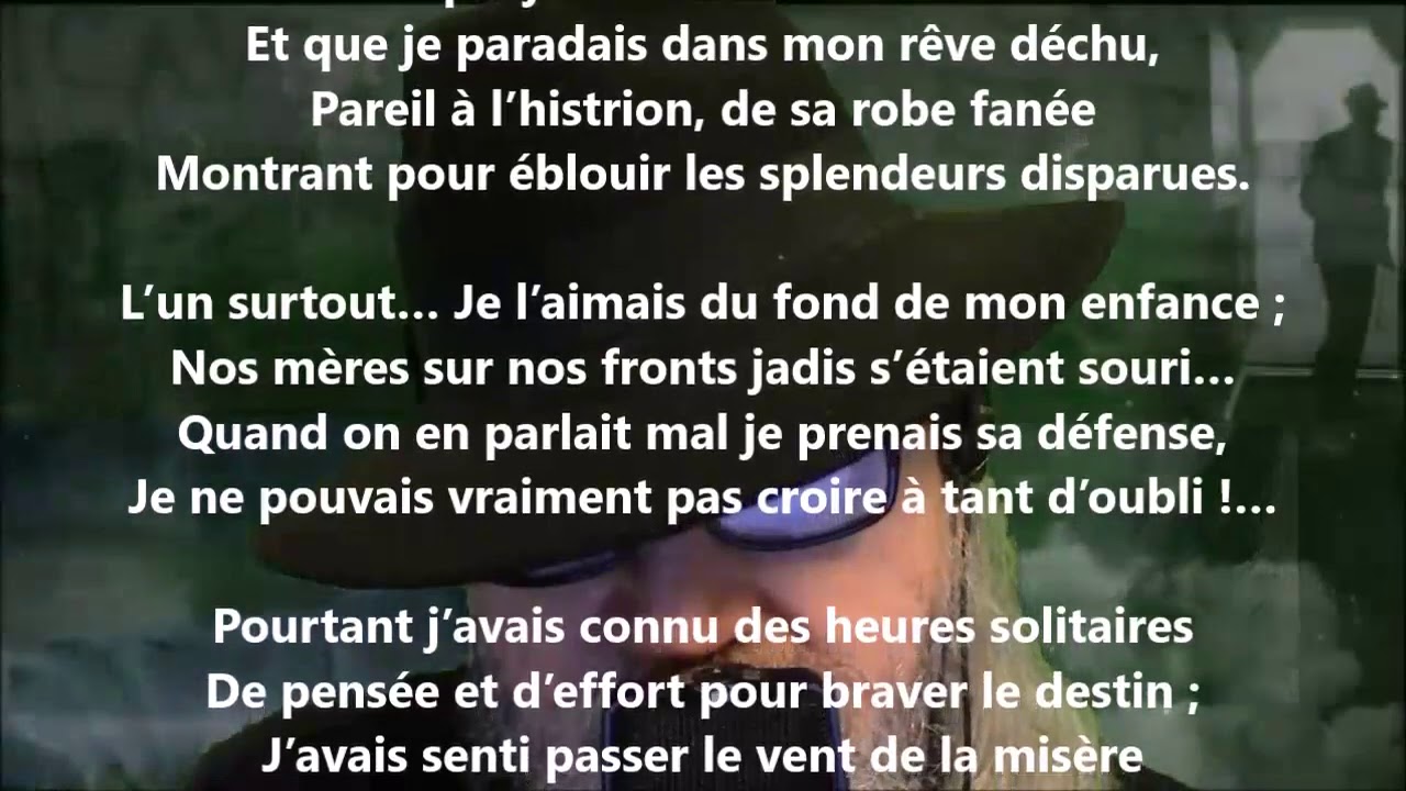Le poète - Maurice Magre lu par Yvon Jean - YouTube