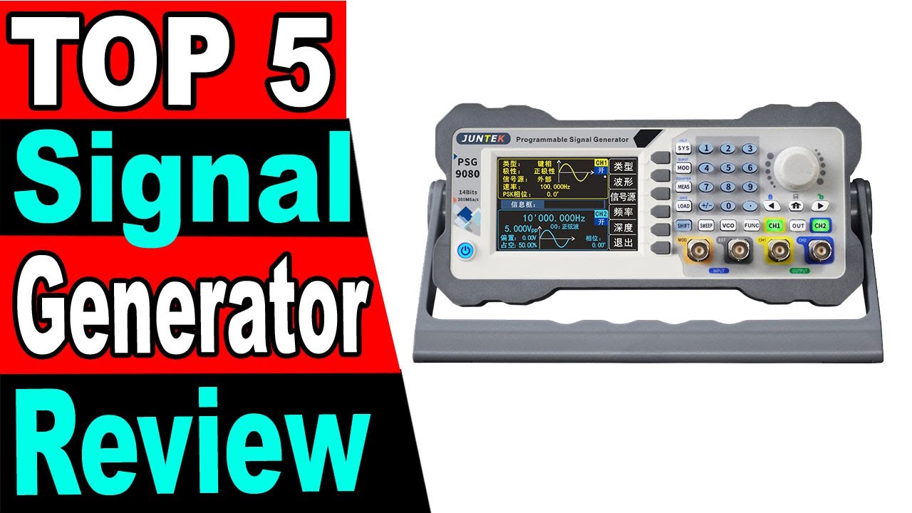 TOP 5 Best Signal Generator Review 2024 - YouTube