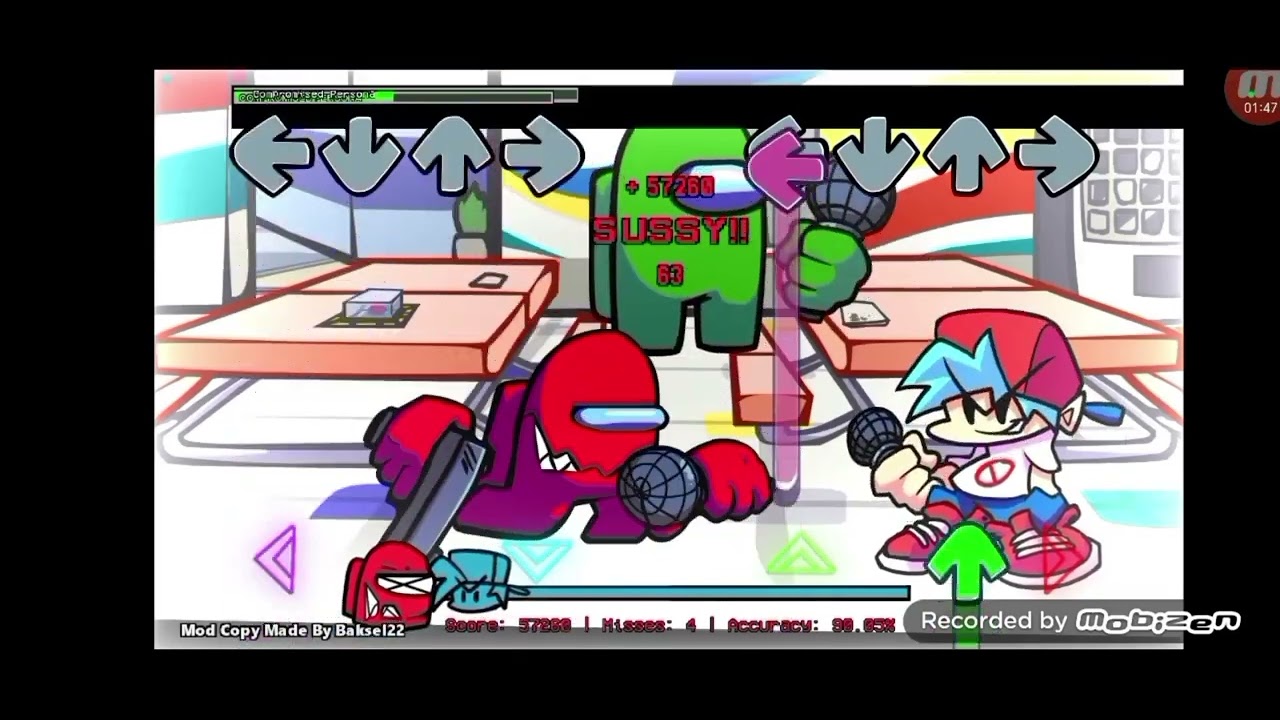 Fnf vs imposter v4 comporomised persona v1 - YouTube