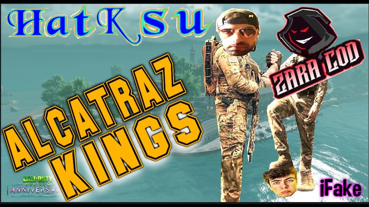 HATKSU AND ZARA The Most Aggressive ALCATRAZ Players in History of COD ...