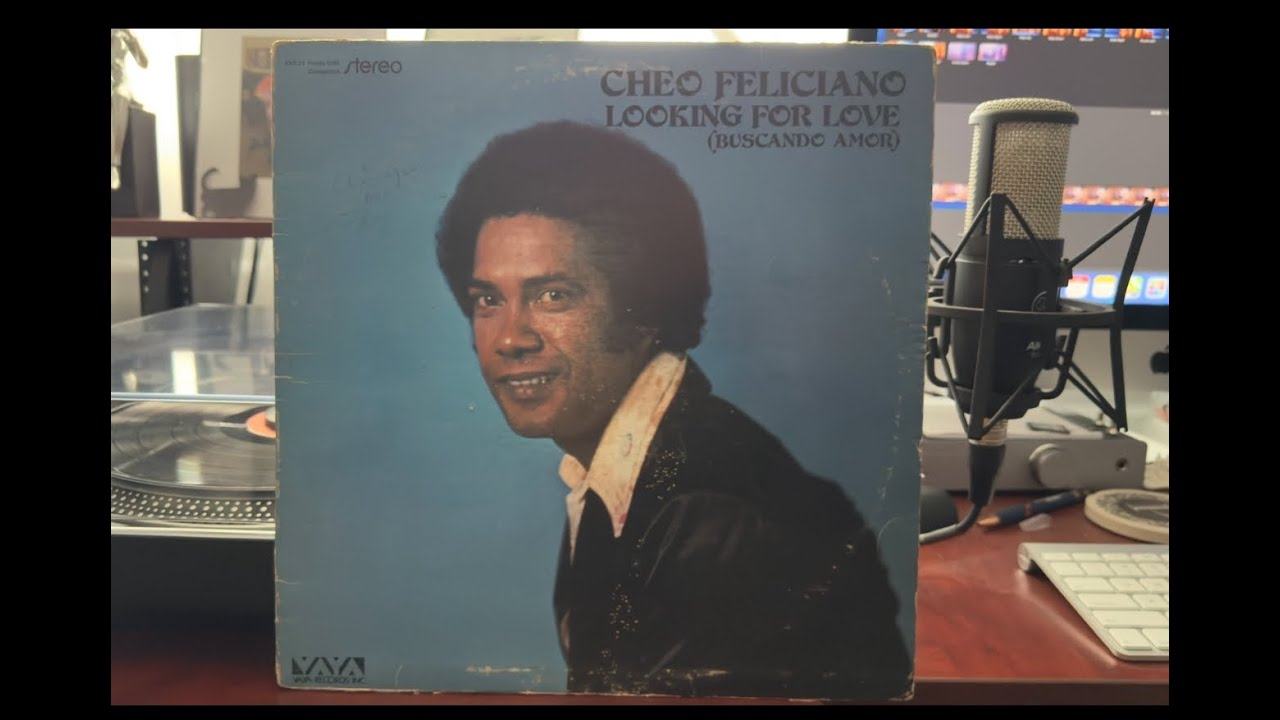 CHEO FELICIANO (ES TARDE YA) ALBUM LOOKING FOR LOVE BUSCANDO AMOR 33RPM ...