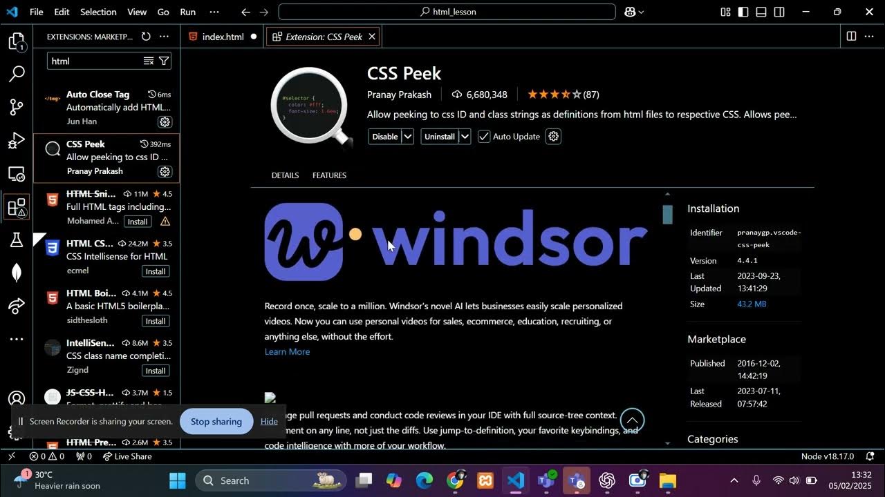 Basic HTML Tutorial Short - YouTube
