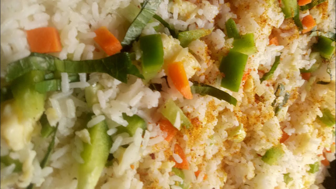 how to make fried rice-chillichikkenrecipi-easy fried rice recipi ...
