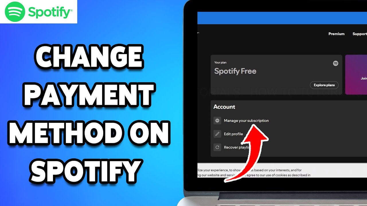 How To Change Your Payment Method On Spotify 2024 | Update Your Spotify ...