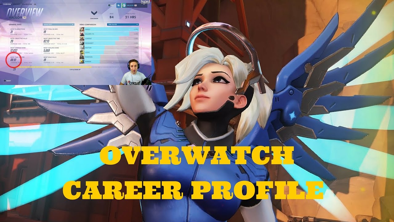 OVERWATCH CAREER PROFILE AND STATISTICS EXPLAINED - QUICK GUIDE - YouTube