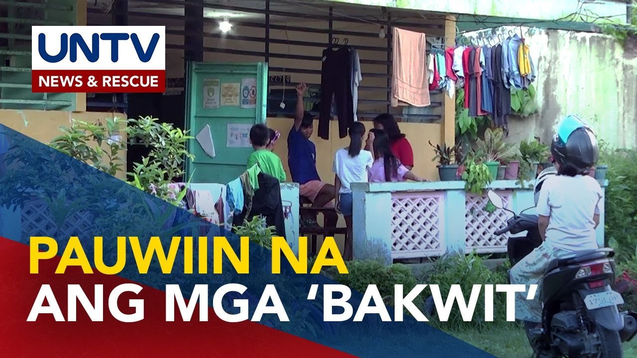 Mga ‘bakwit’ sa 2 barangay sa Guinobatan sa Albay, pauuwiin na - YouTube