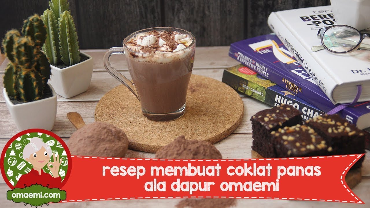 DIJAMIN NAGIH !!! CARA MEMBUAT COKLAT PANAS ALA CAFE TERKENAL !!! - YouTube