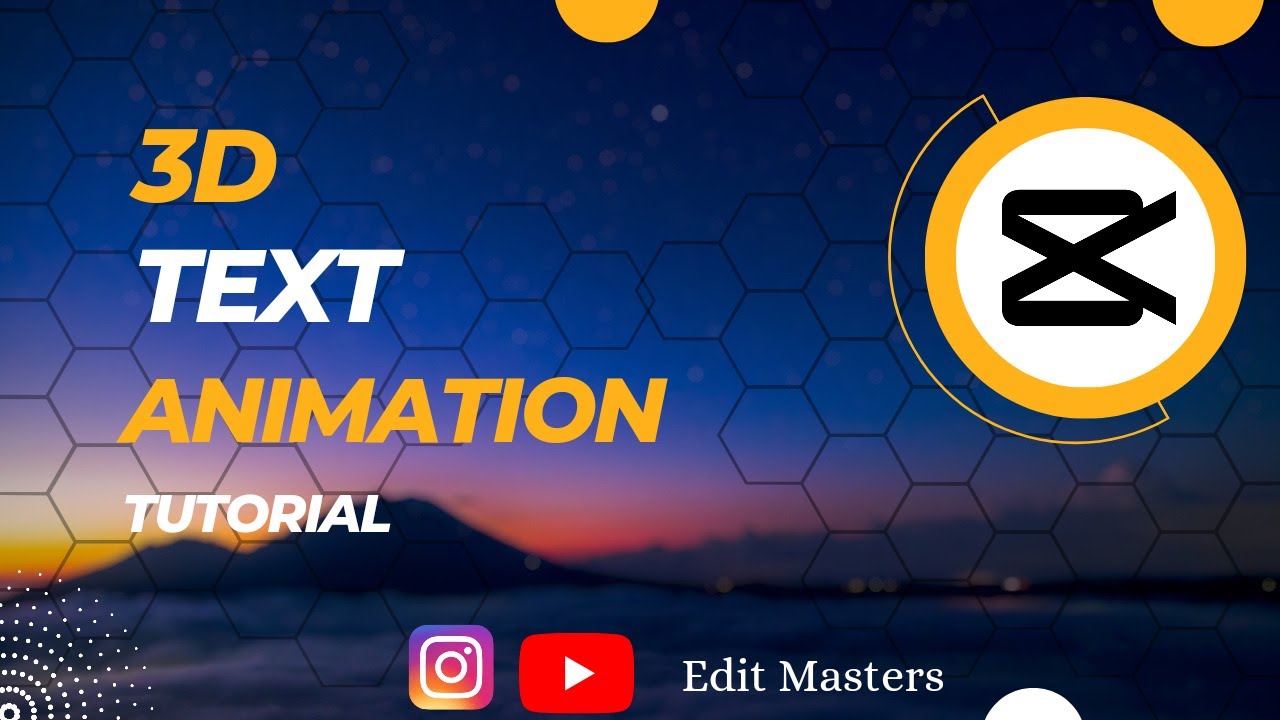 3D Zoom Text Effect in Capcut Video Editor - YouTube