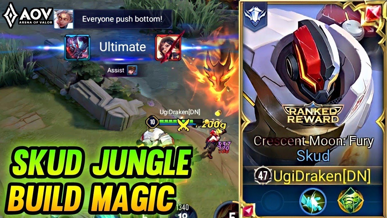 AoV : SKUD JUNGLE BUILD MAGIC - ARENA OF VALOR - YouTube