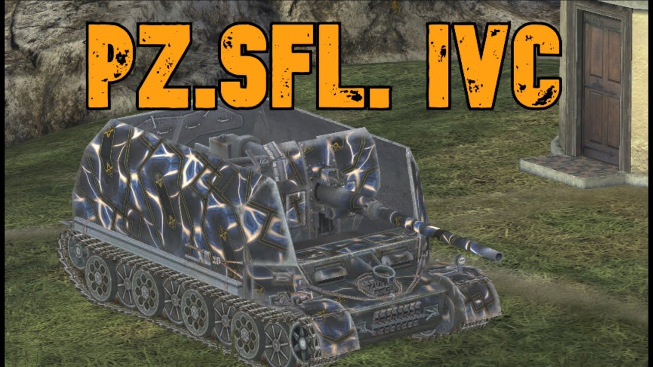 World of Tanks Blitz: Pz.Sfl. IV C 1,000 Damage 4 kills - YouTube