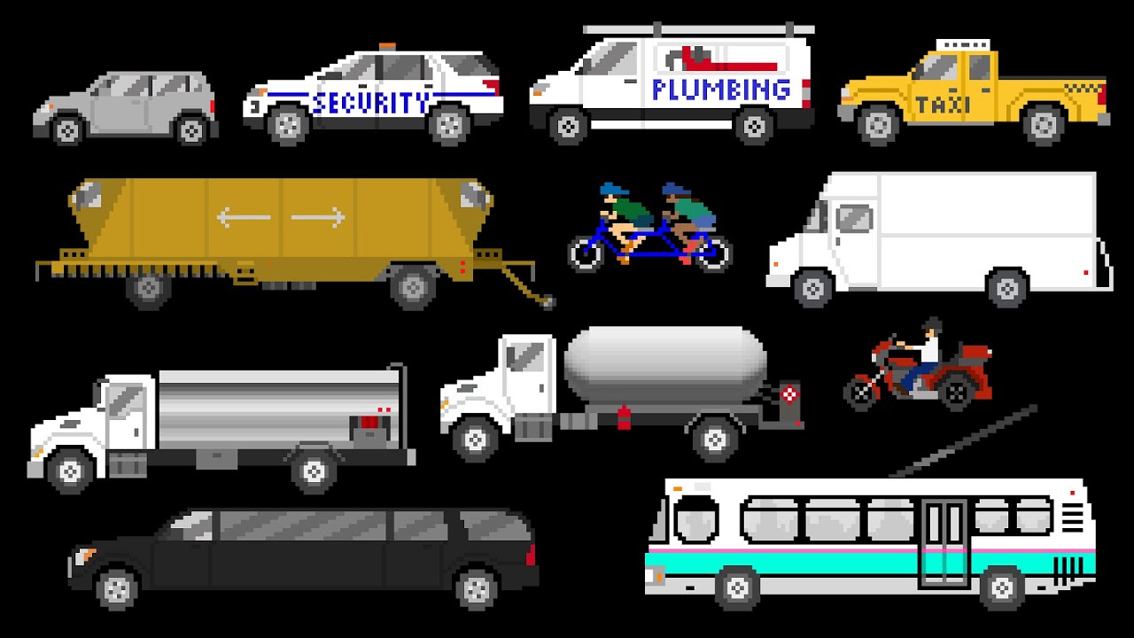 Street Vehicles 6 - The Kids' Picture Show - YouTube