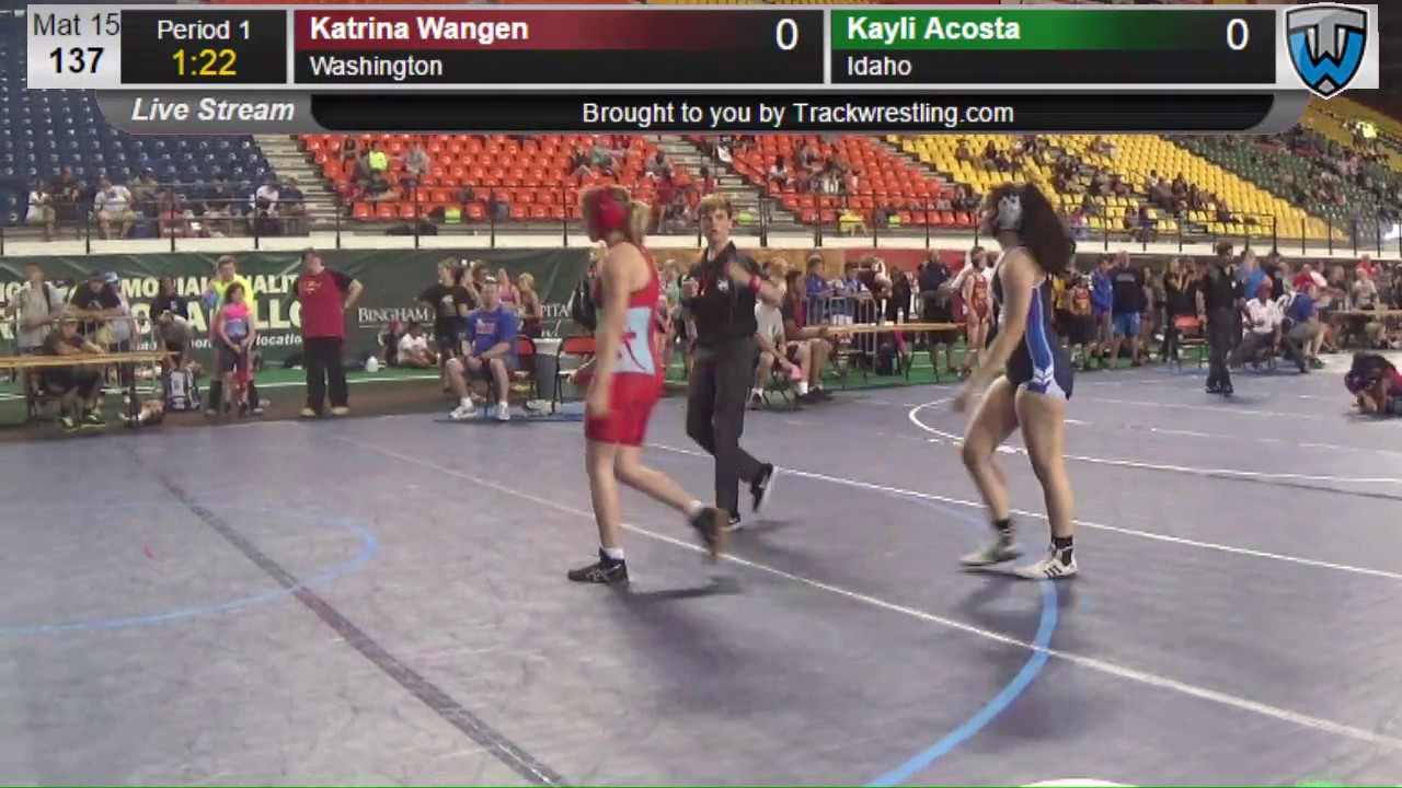 806 SchoolGirls 137 Katrina Wangen Washington vs Kayli Acosta Idaho ...