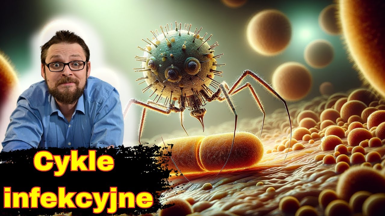Wirusy | Cykle infekcyjne wirusów | Bakteriofagi | Biologia do matury | Odwrócona Lekcja - YouTube