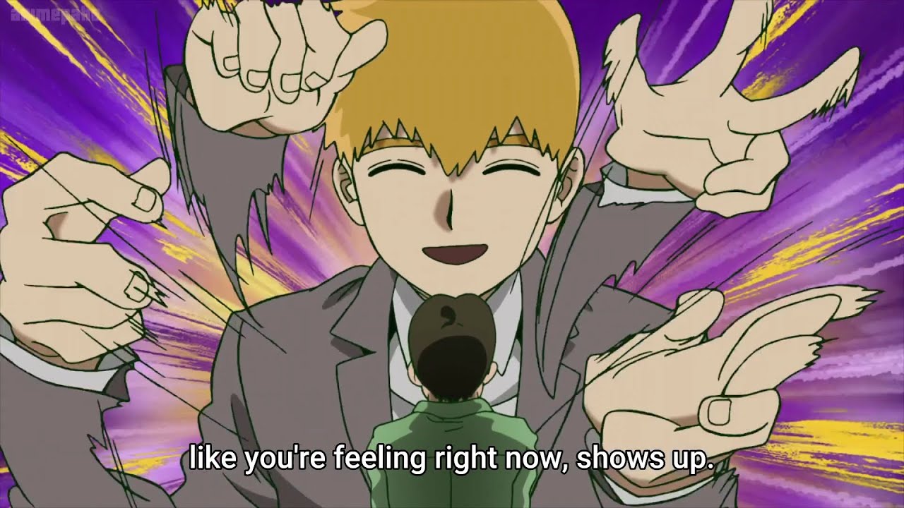 Reigen never stops scamming others, even in winter | Mob Psycho 100 S3 ...