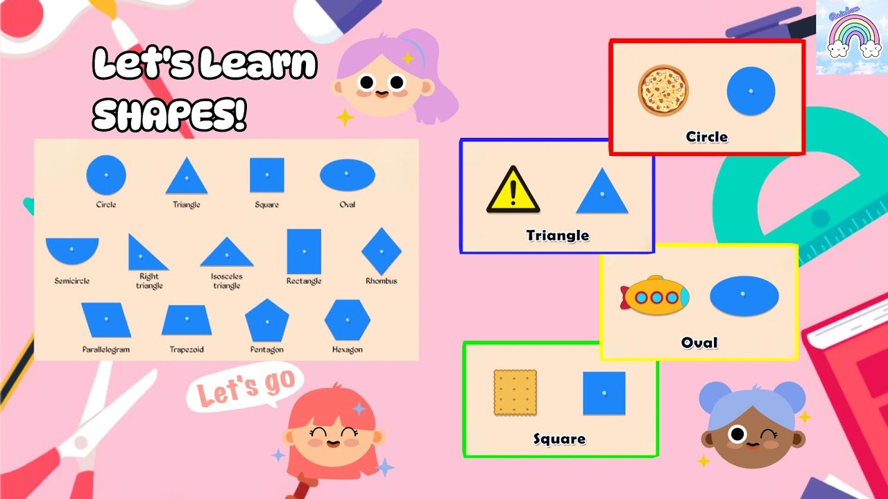 Shapes | Fun learning shapes | Videos for kids and toddlers - YouTube