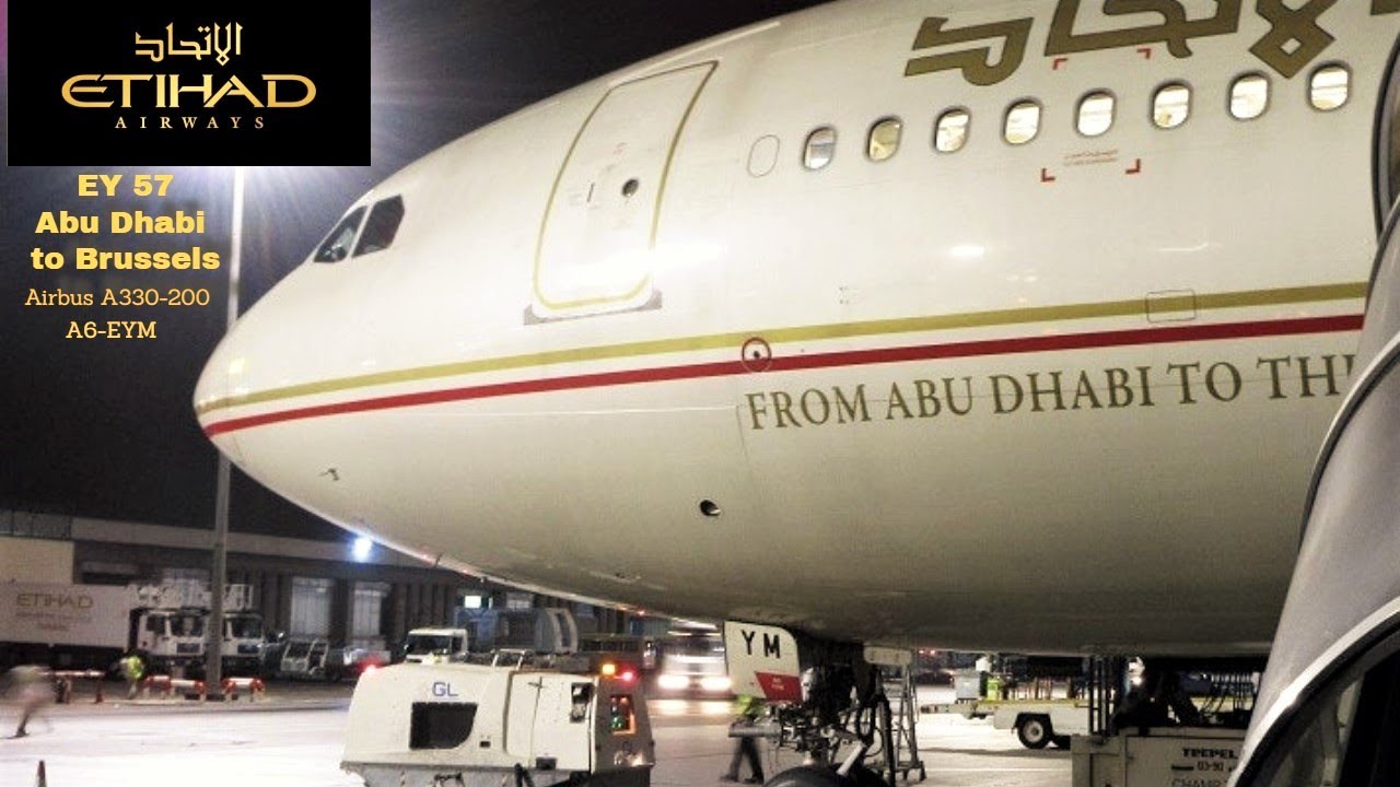 Etihad Airways - EY 201 (Karachi to Abu Dhabi) & 57 (Abu Dhabi to ...