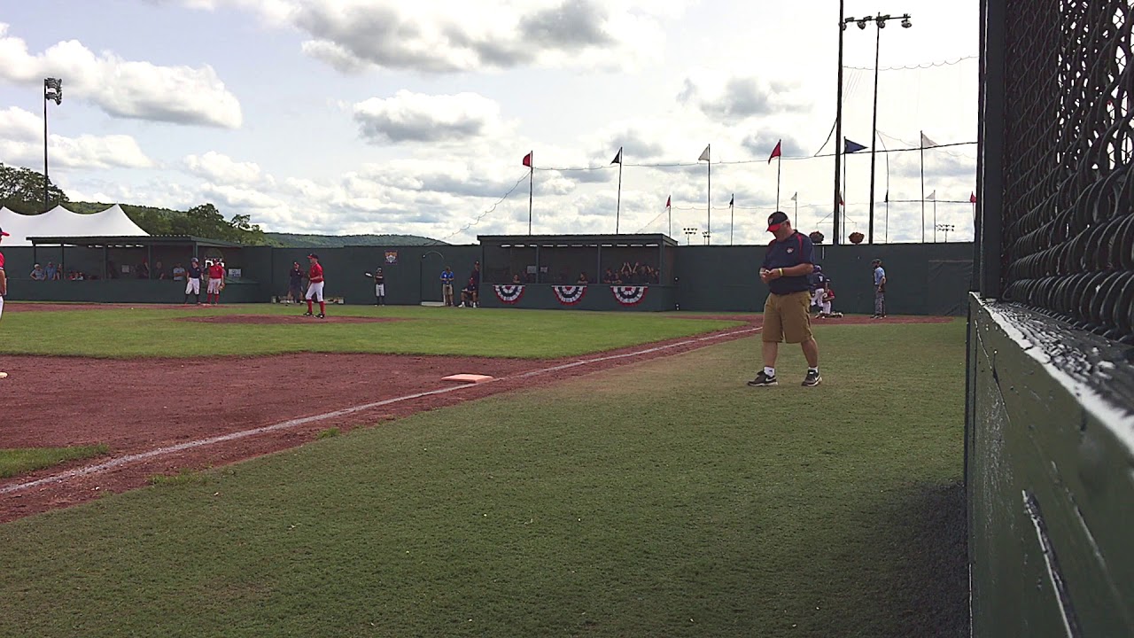 2018-08-20 PW Reds 2nd Inning Aiden Pitching vs Roland Park Rangers ...