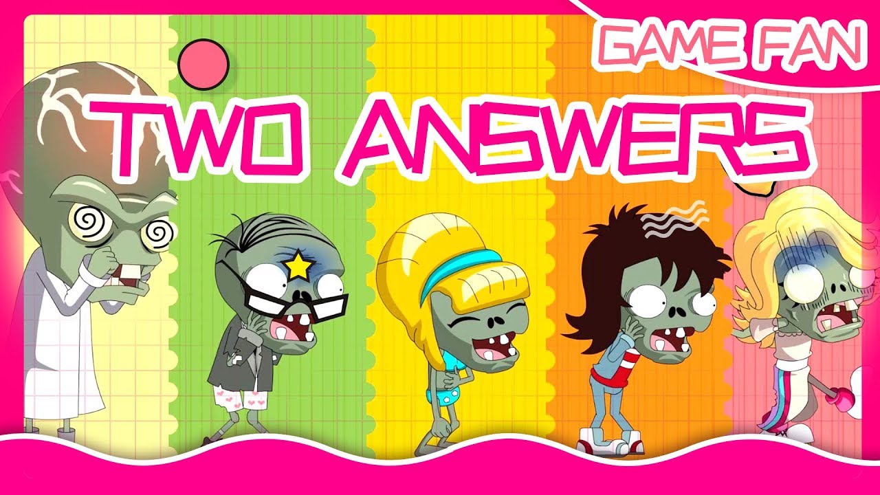 Plants VS Zombies-Zombies School 04: Two answers - YouTube