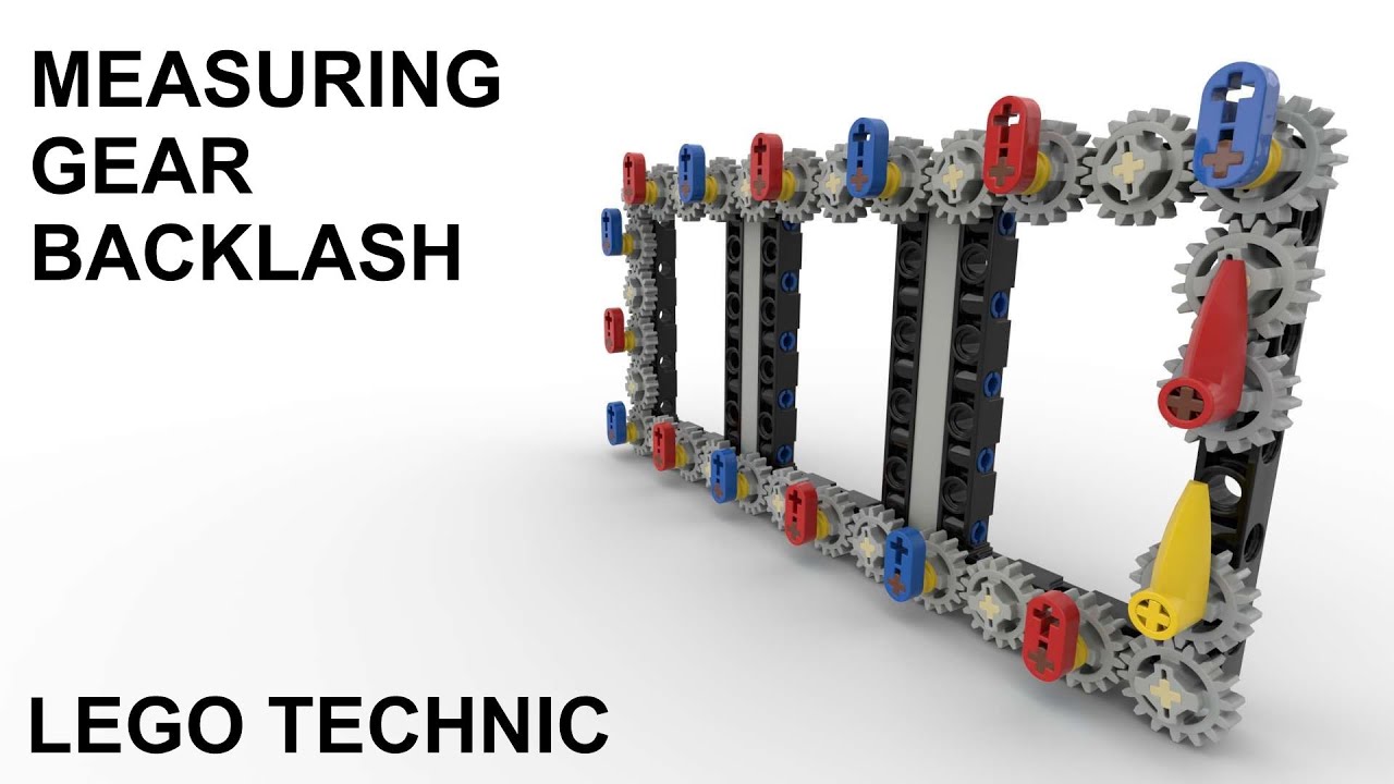 Lego Technic Measuring Gear Backlash - YouTube