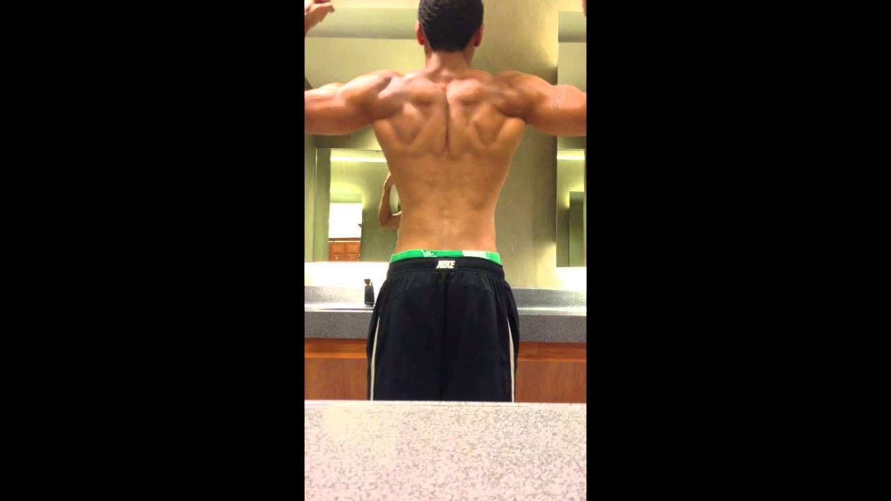 Post Chest Workout Flexing 10/22/2012 12pm - YouTube