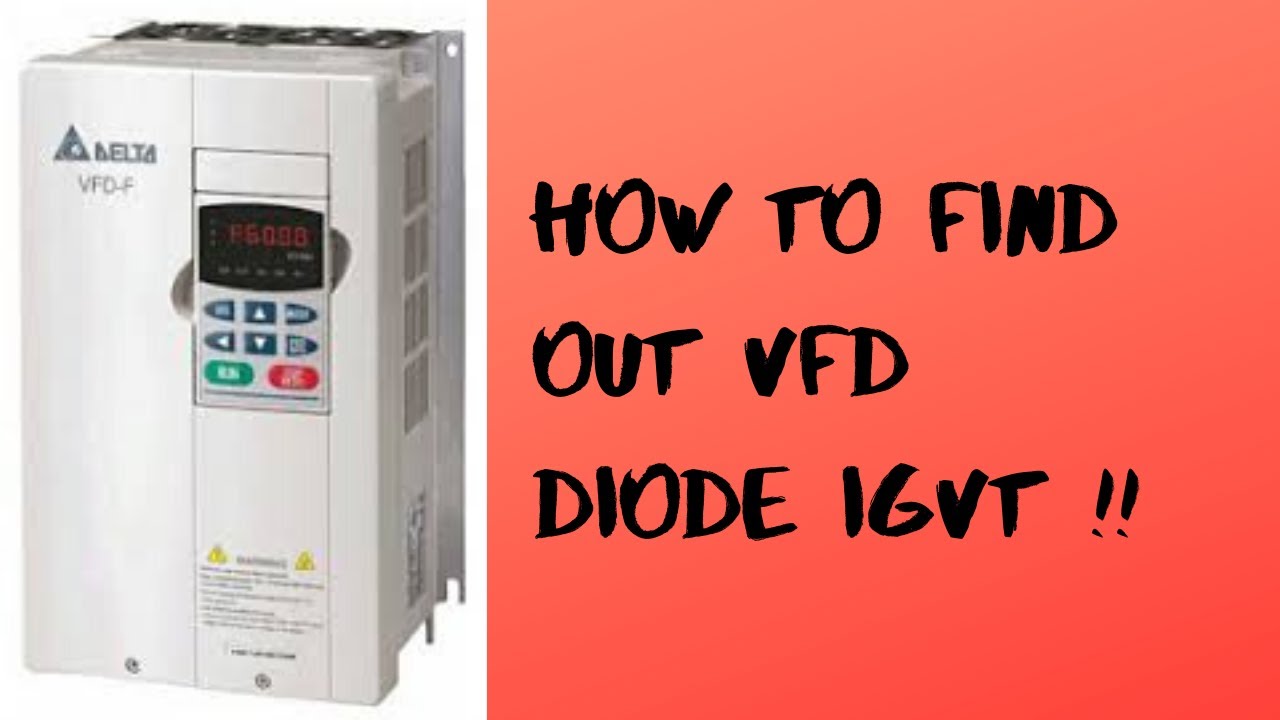 how to check VFD | diode How to repair any VFD | - YouTube